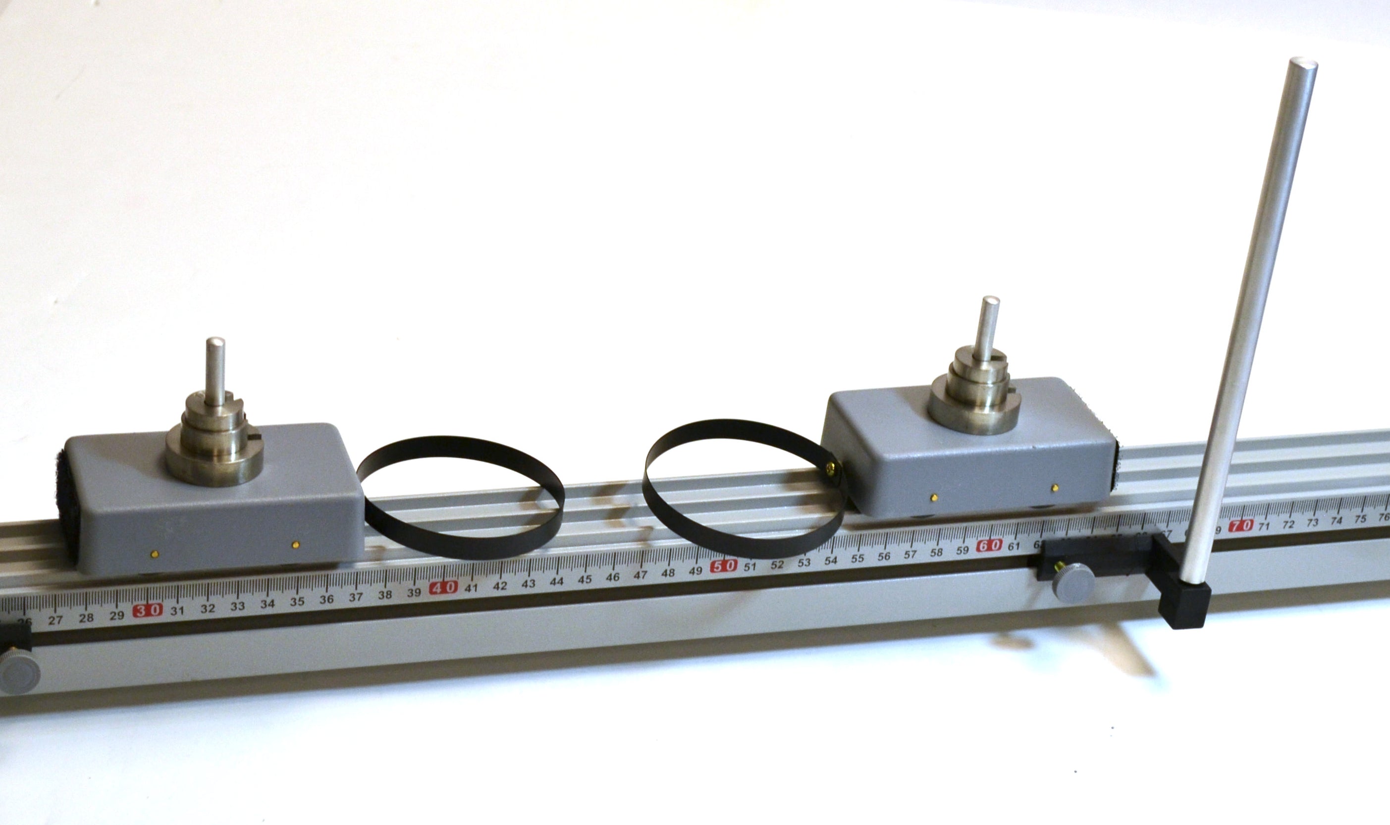 Collisions Kit - 48" Collision Track, 2 Carts, 2 Sets of (3) Slotted M ...