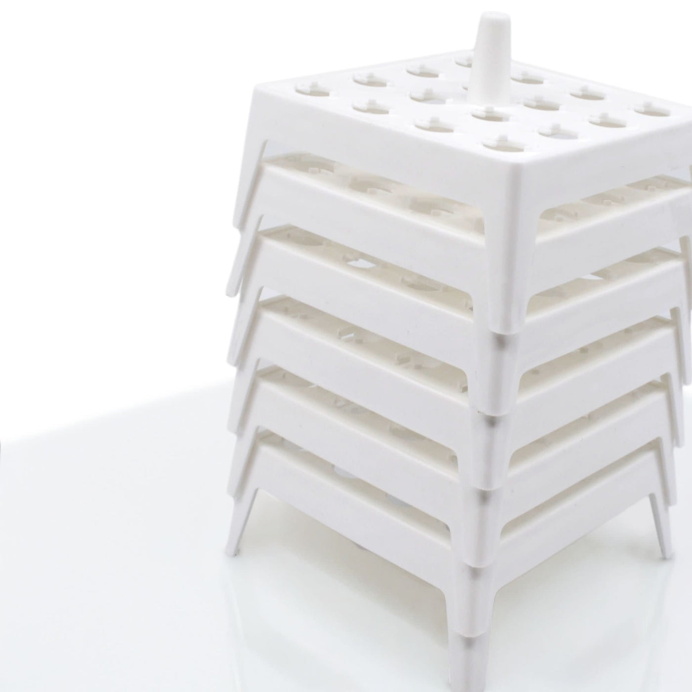 Eisco - Micro-Centrifuge Tube Rack Pack of 12 - Polypropylene, Autocla ...