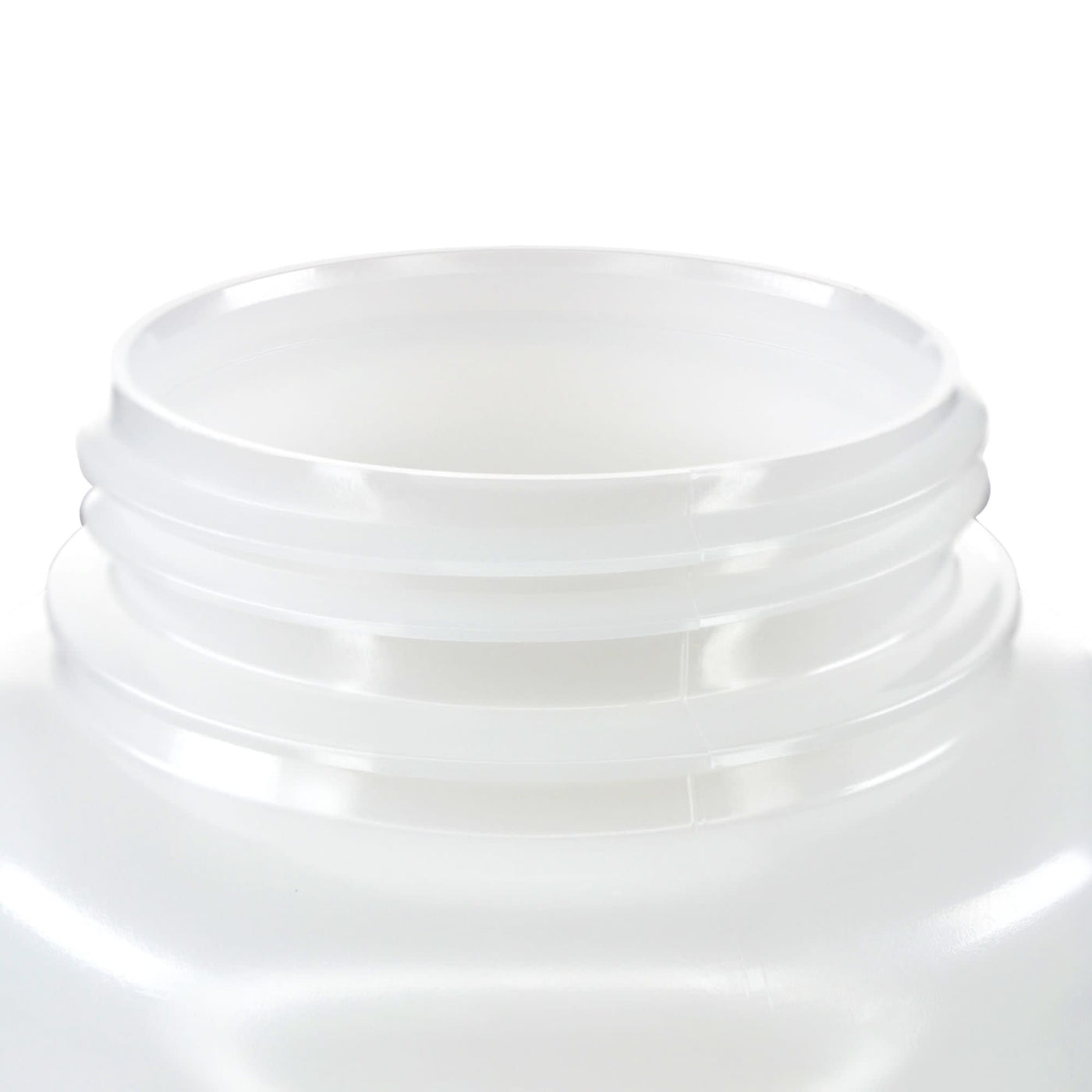 Eisco - 1L Wide Mouth HDPE Reagent Bottles with Polypropylene Caps, No ...