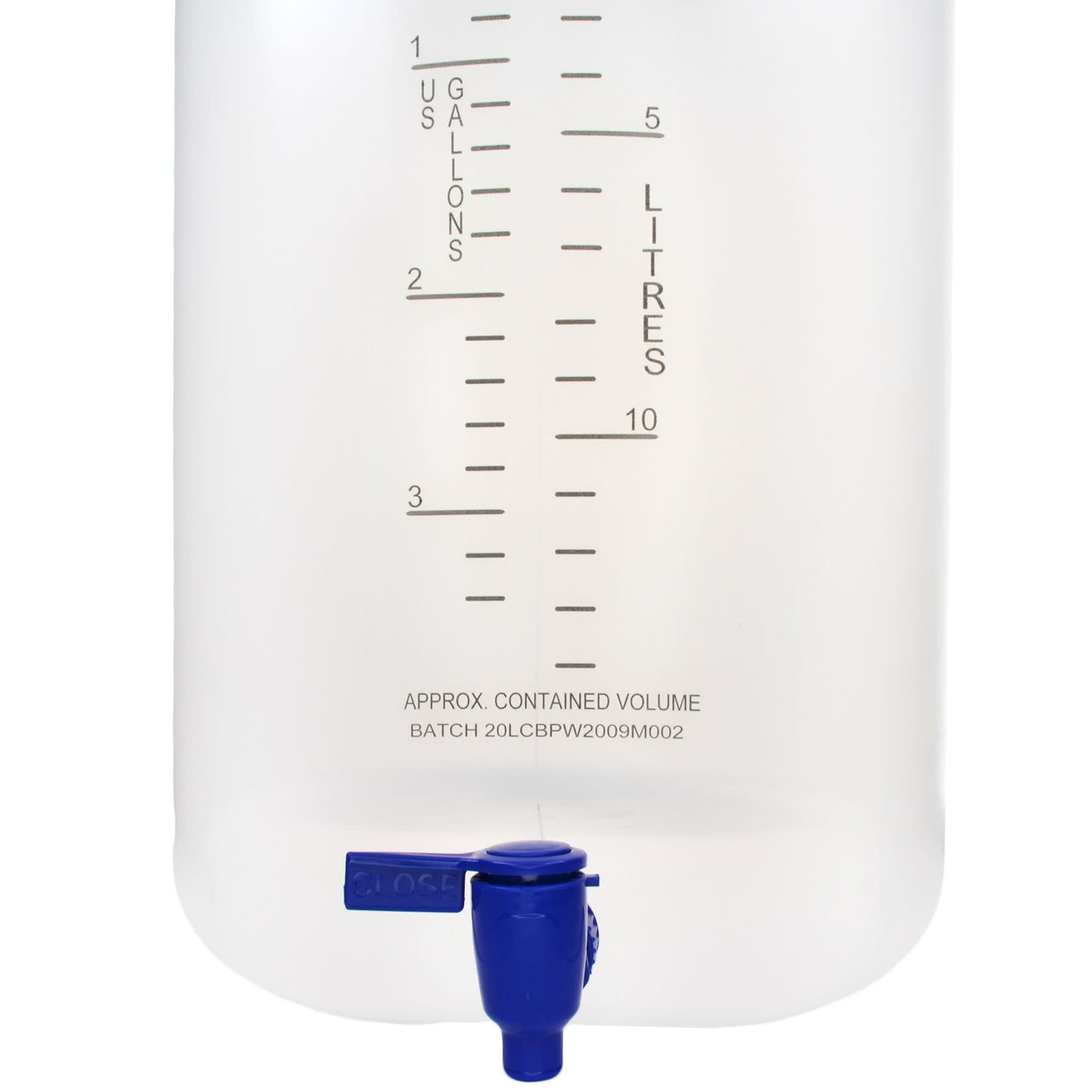 Eisco - 20L Polypropylene Carboy with Silicone-Lined Cap and Spigot, A ...