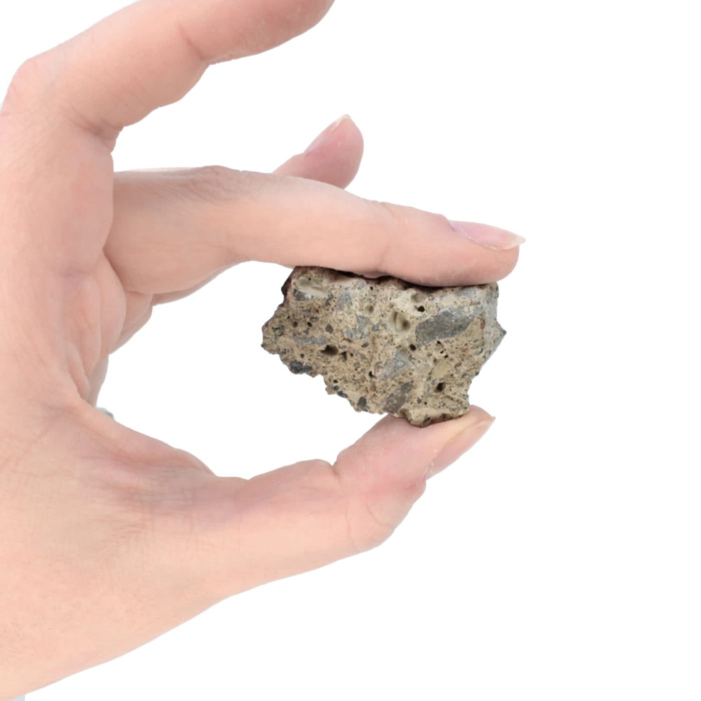 Eisco - Raw Concrete Mineral Specimen Approx. 1-3 Inches - Hand-Proces ...