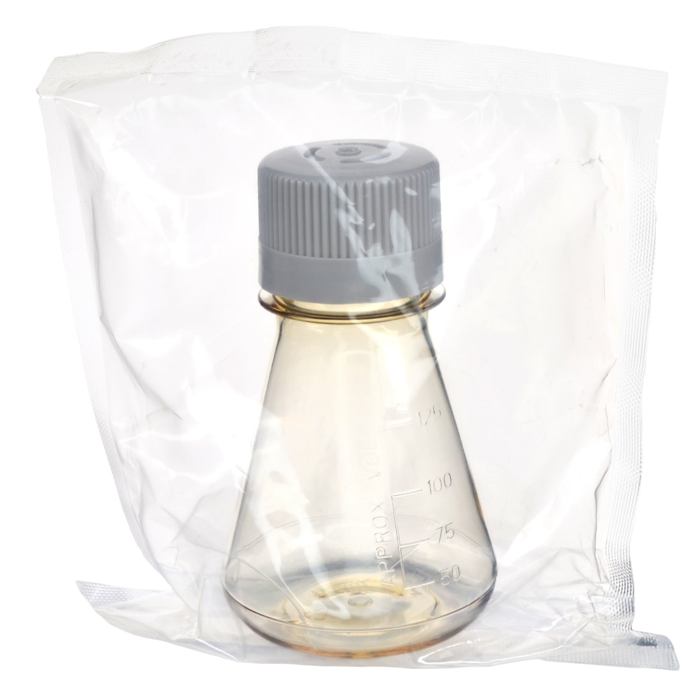 Eisco - Pack of 1, 125mL Sterile Polycarbonate Erlenmeyer Flask, Vente ...