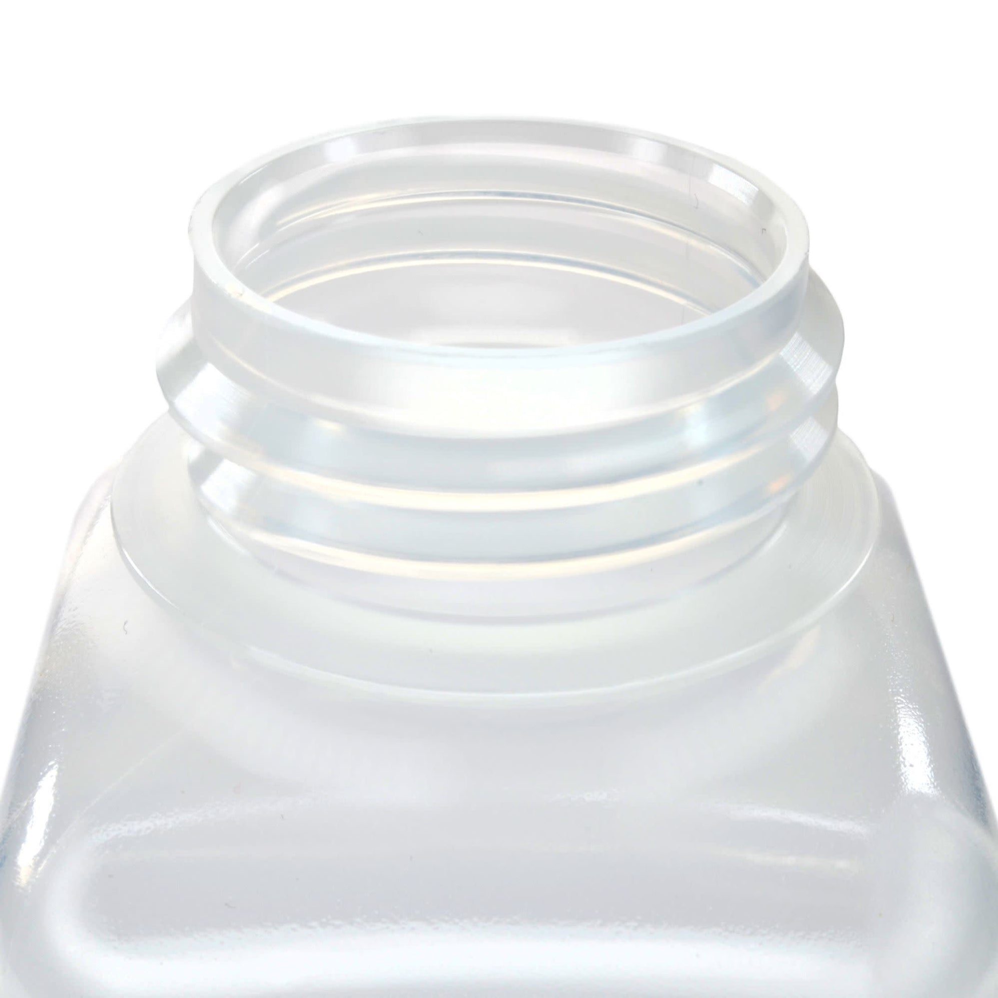 Eisco - Pack of 12, 175mL Square Polypropylene Reagent Bottles with Wi ...