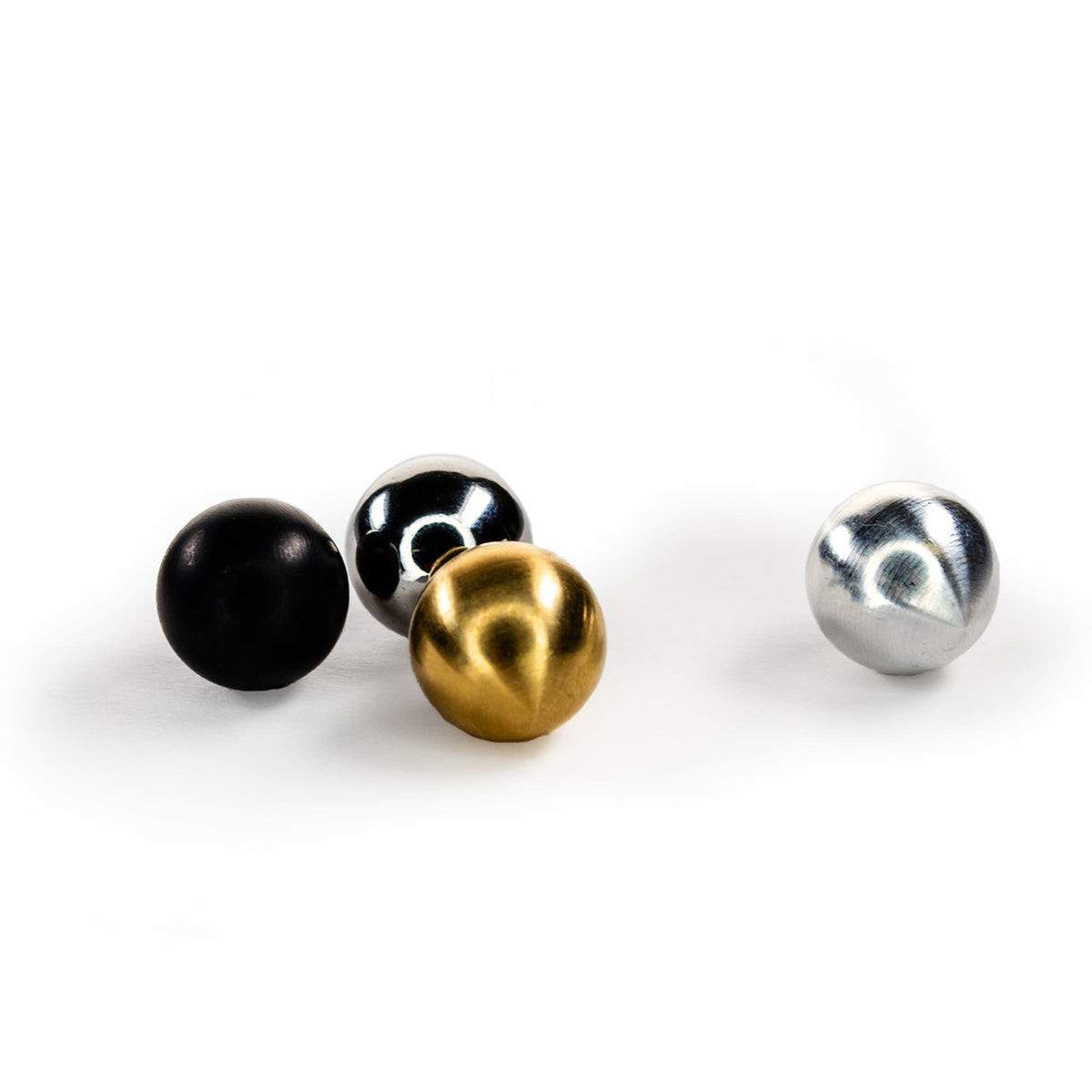 Eisco – Comparative Mechanics Ball Set – Set of 4 Physics Lab Spheres ...