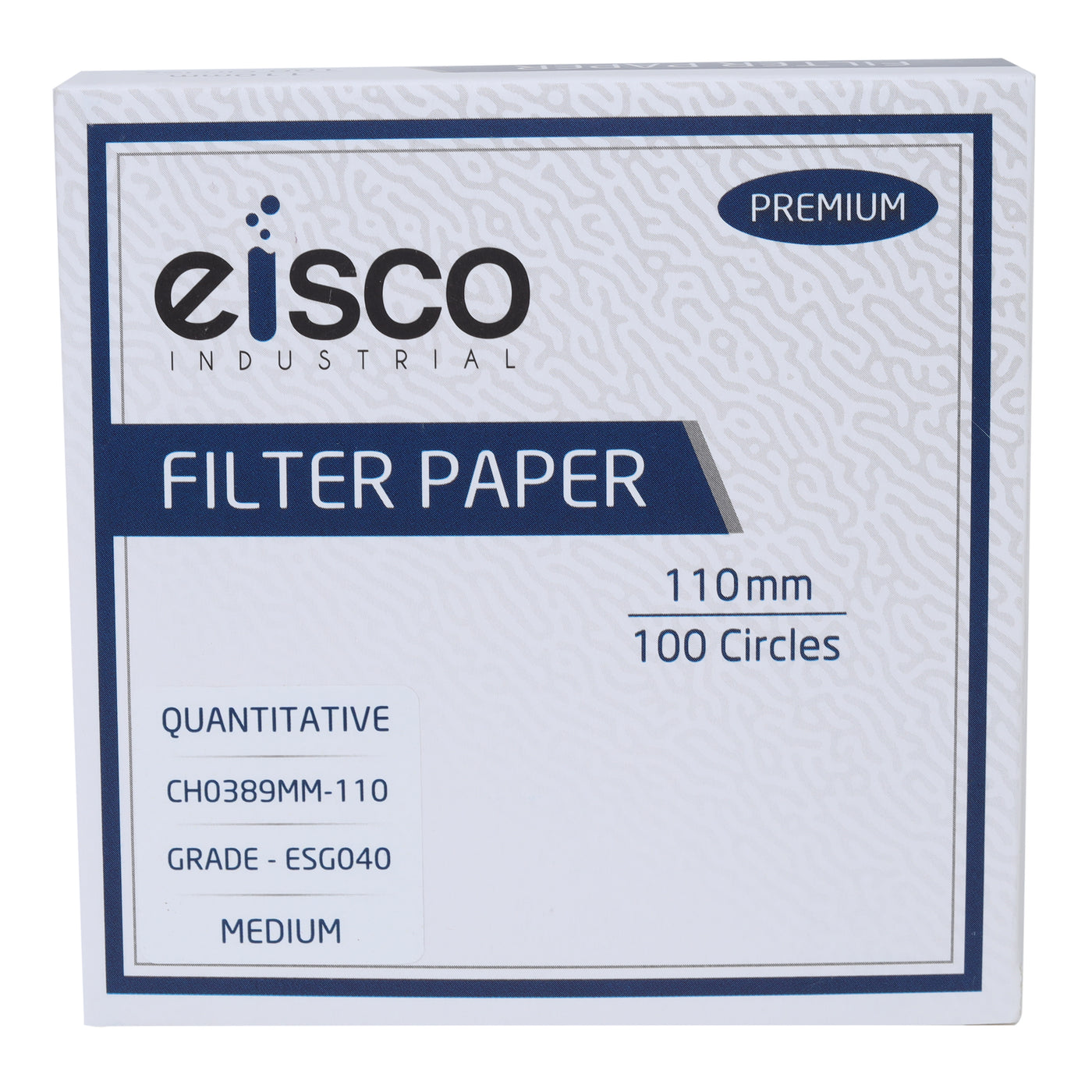 Premium Quantitative Filter Paper, 110mm, Ashless, Grade ESG040, Pack ...