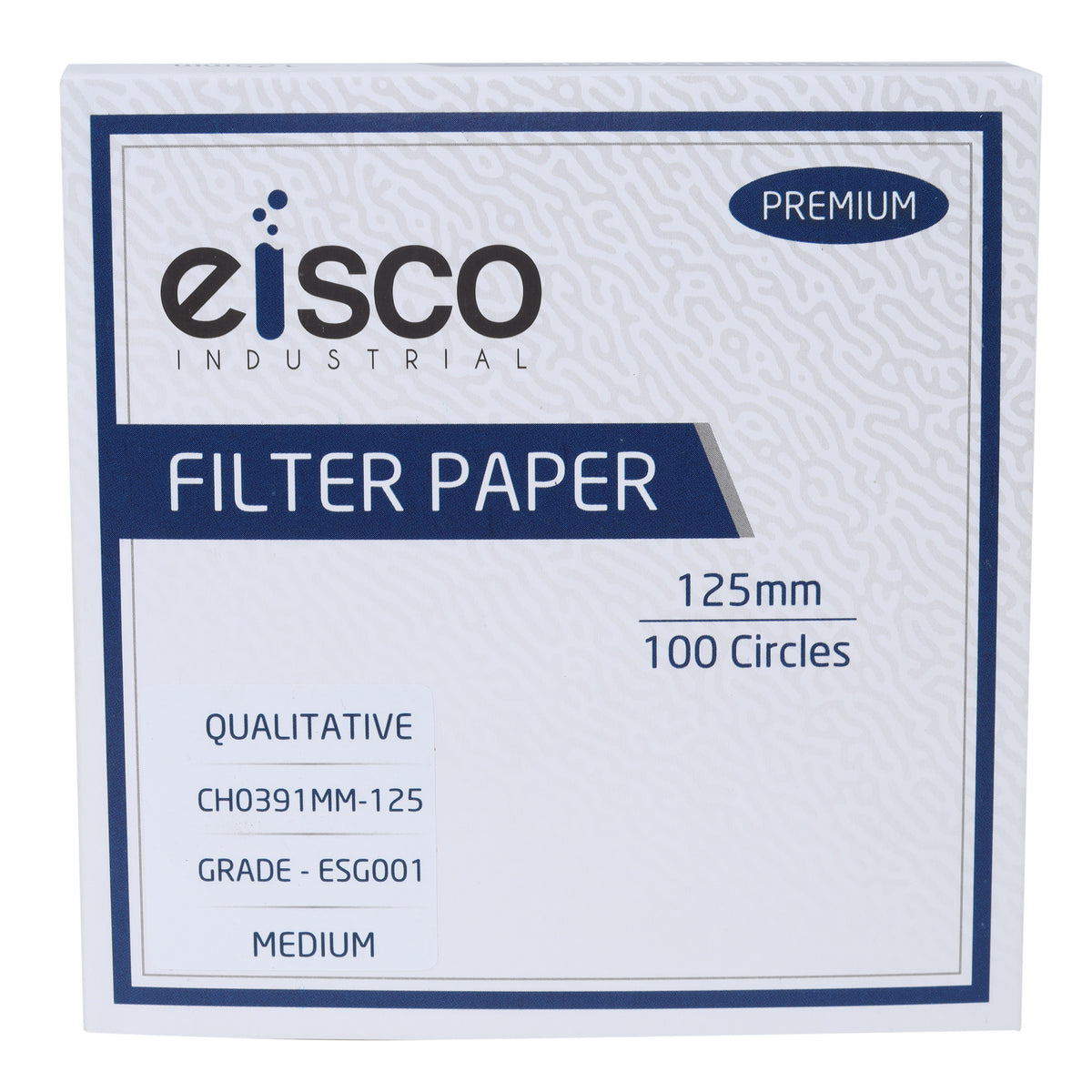 Premium Qualitative Filter Paper, 125mm, Grade ESG001, Pack of 100 ...