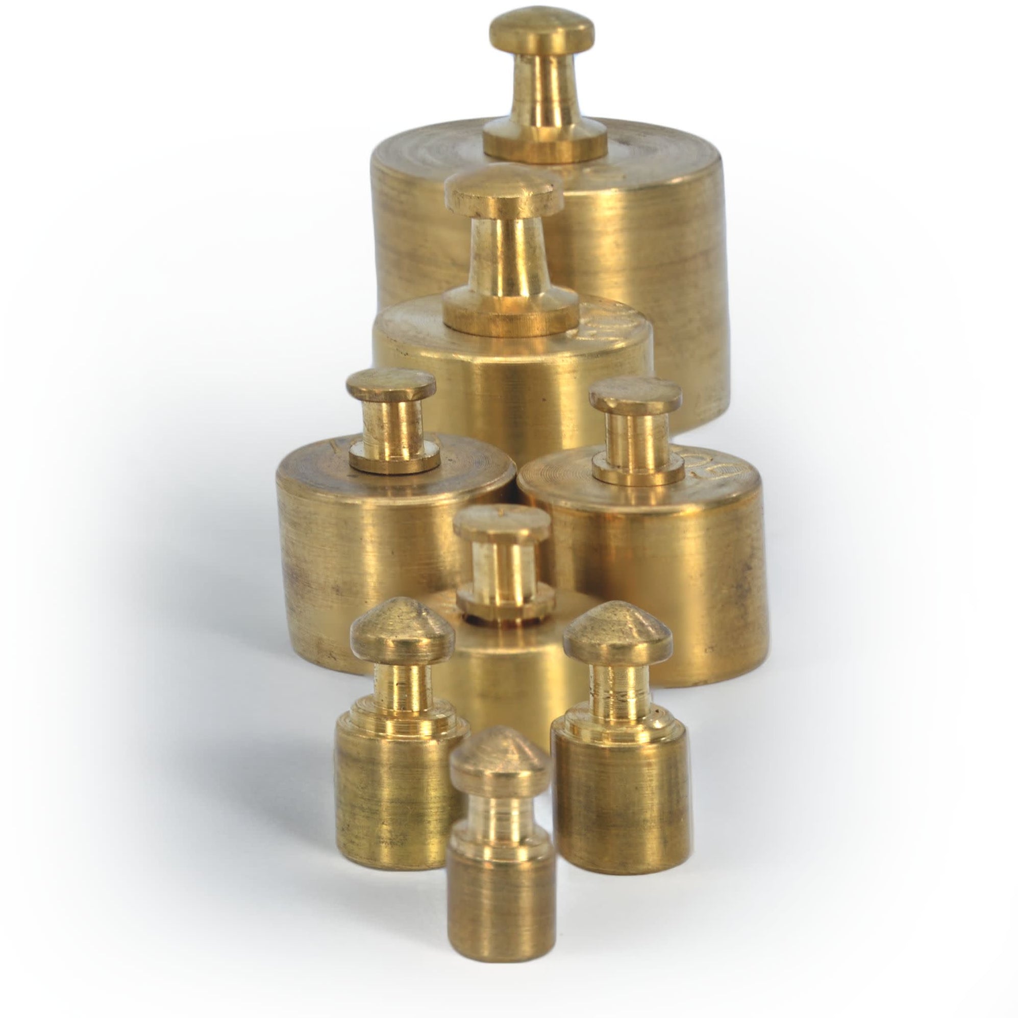 Eisco - Brass Mass Set for Scales and Balances - Includes 50g, 20g, 10 ...