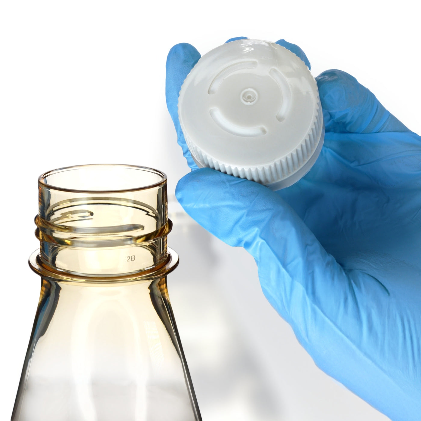 Eisco - Pack of 1, 500mL Sterile Polycarbonate Erlenmeyer Flask, Vente ...