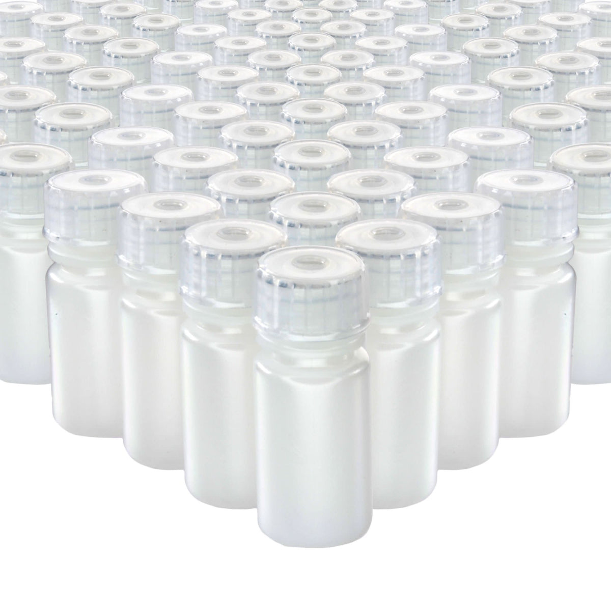 Eisco - Bulk Pack of 2000, 4mL Narrow Mouth HDPE Translucent Reagent B ...