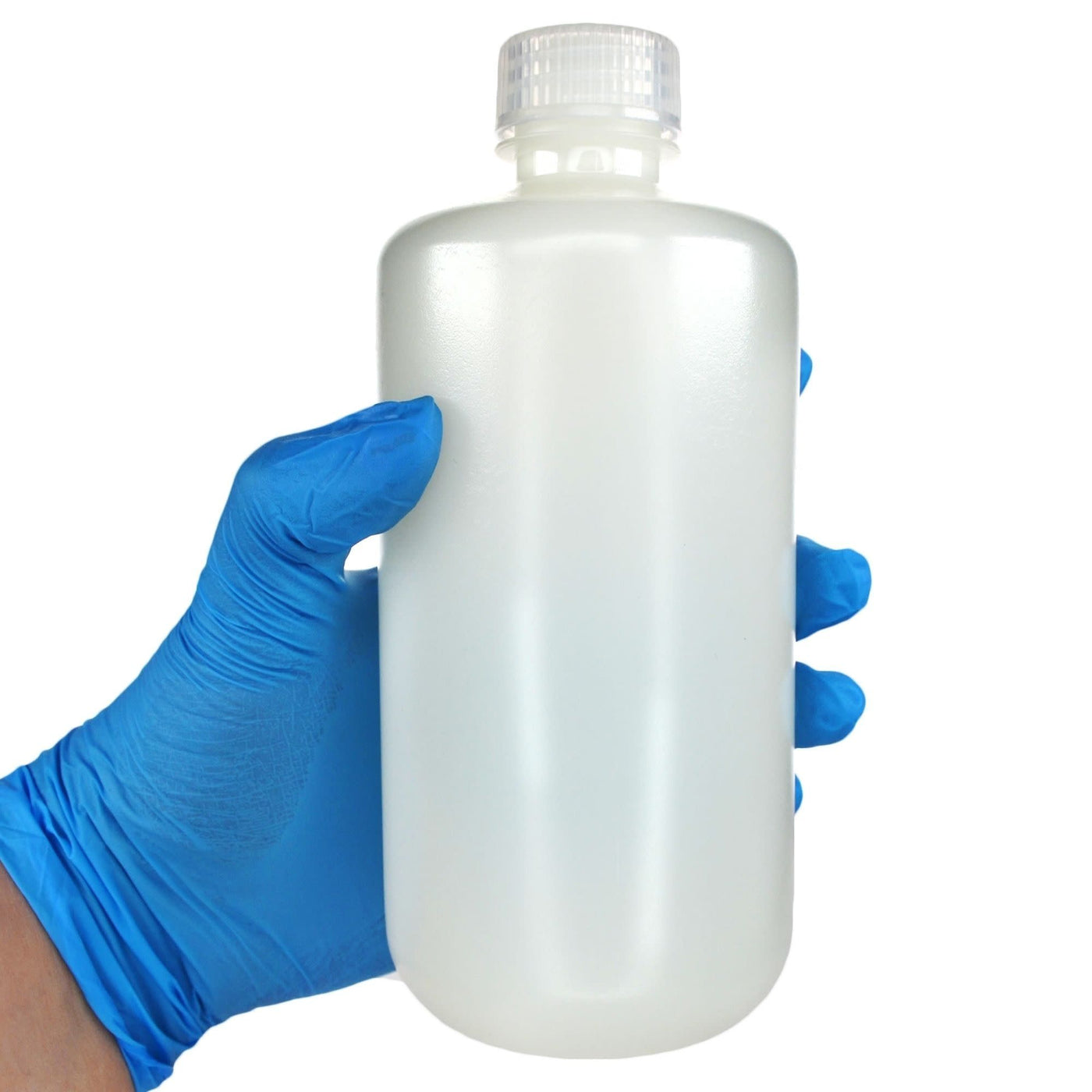 Eisco - Bulk Pack of 125, 500mL Narrow Mouth HDPE Translucent Reagent ...