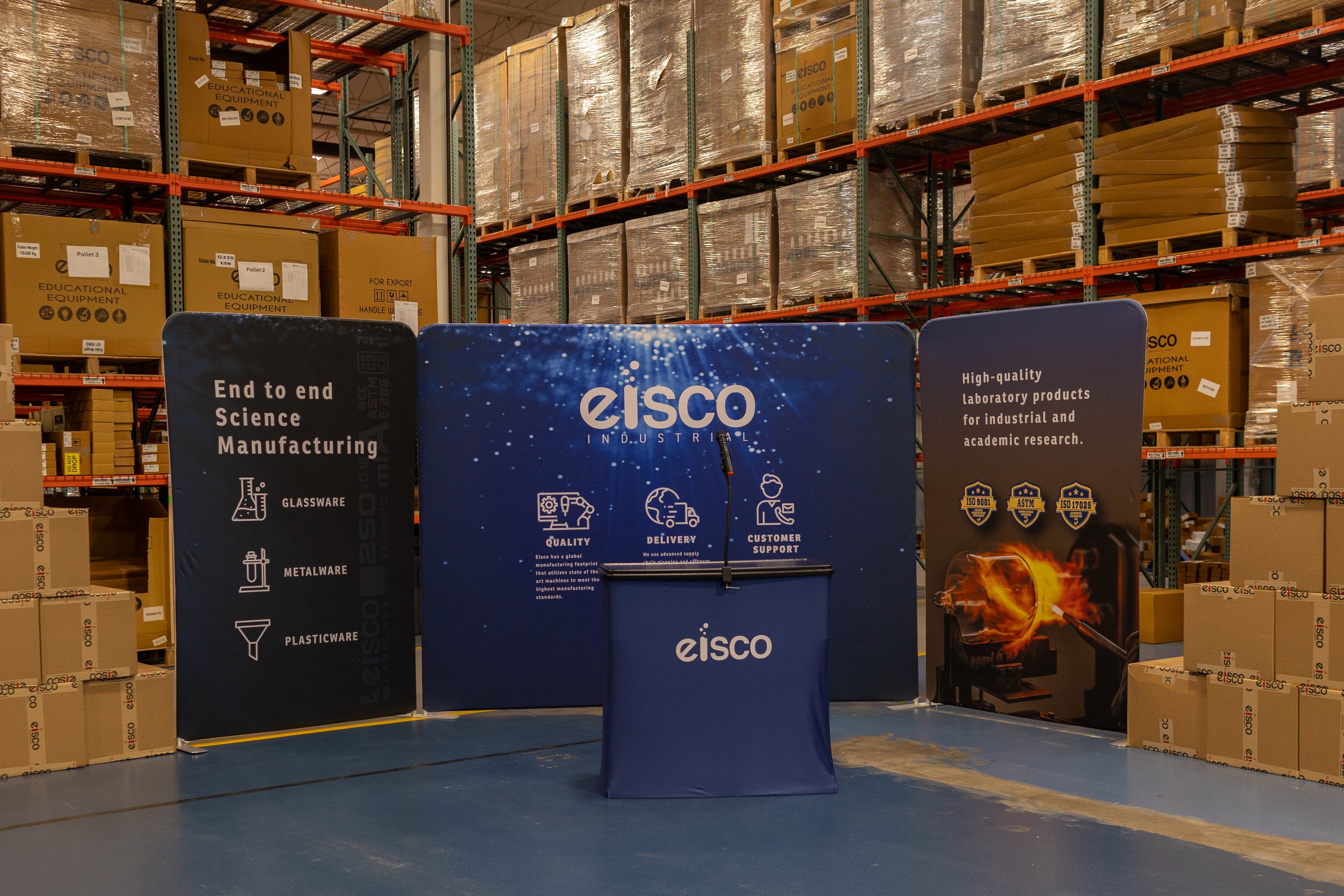 Facilities — Eisco Labs