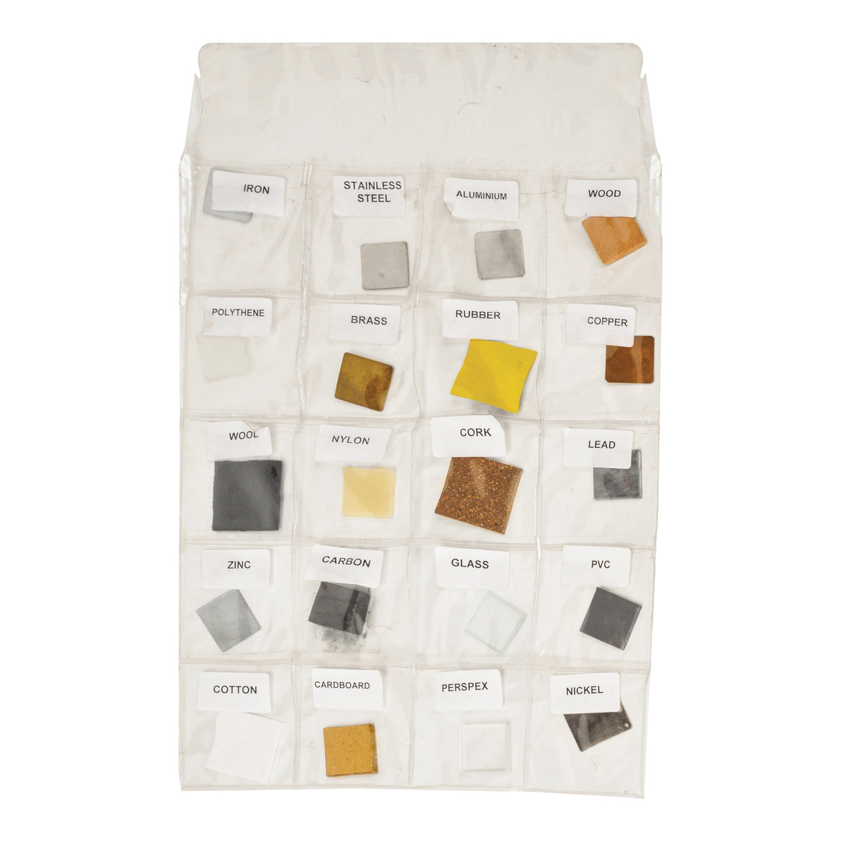 Materials Collection Set, Educational Exploration, Set of 20 Magnetic ...