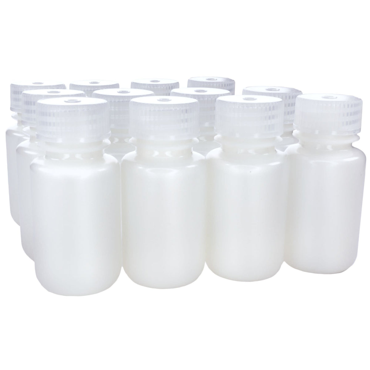 Eisco - 60mL Sterile Wide Mouth HDPE Reagent Bottles with Polypropylen ...