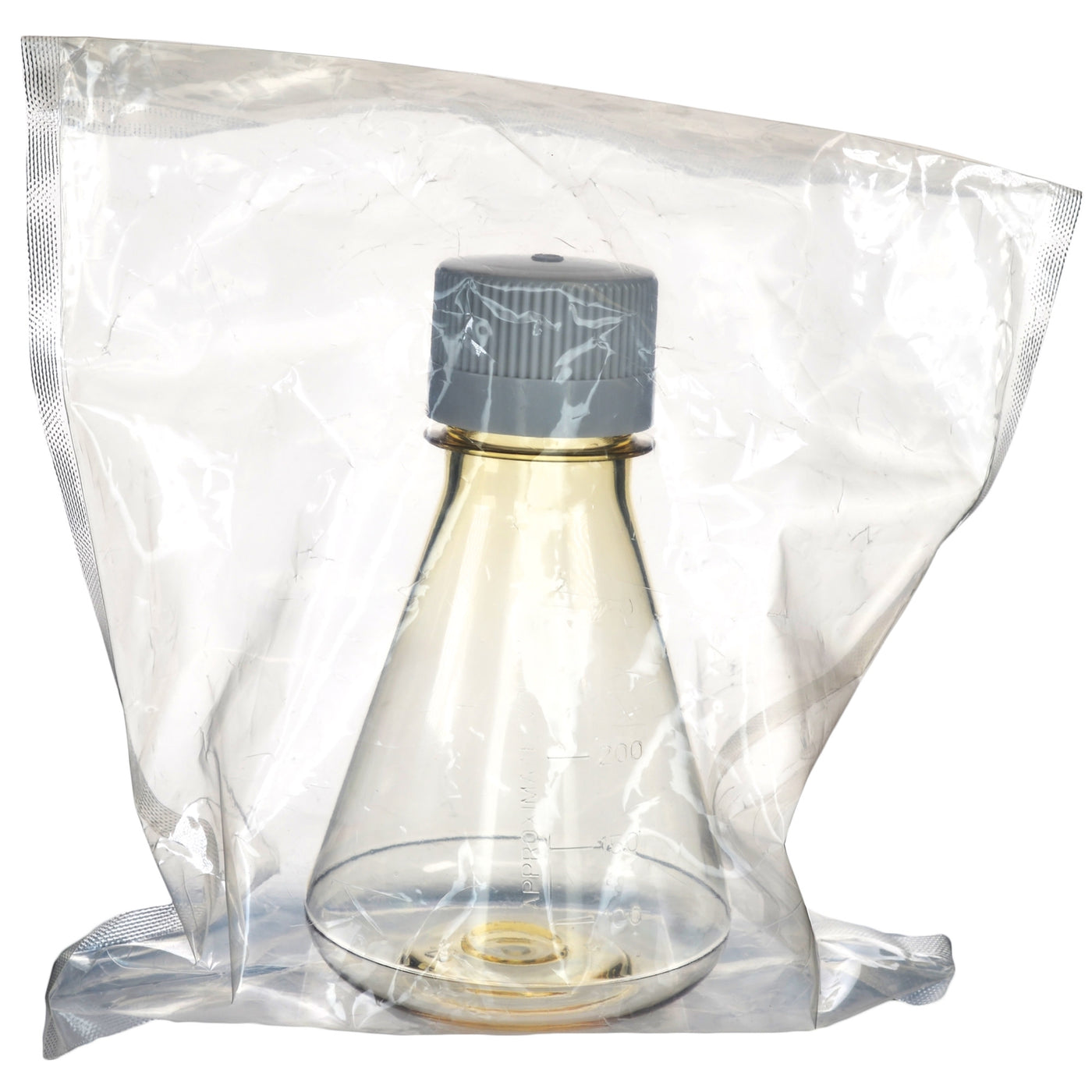 Eisco - Pack of 1, 250mL Sterile Polycarbonate Erlenmeyer Flask, Non-V ...