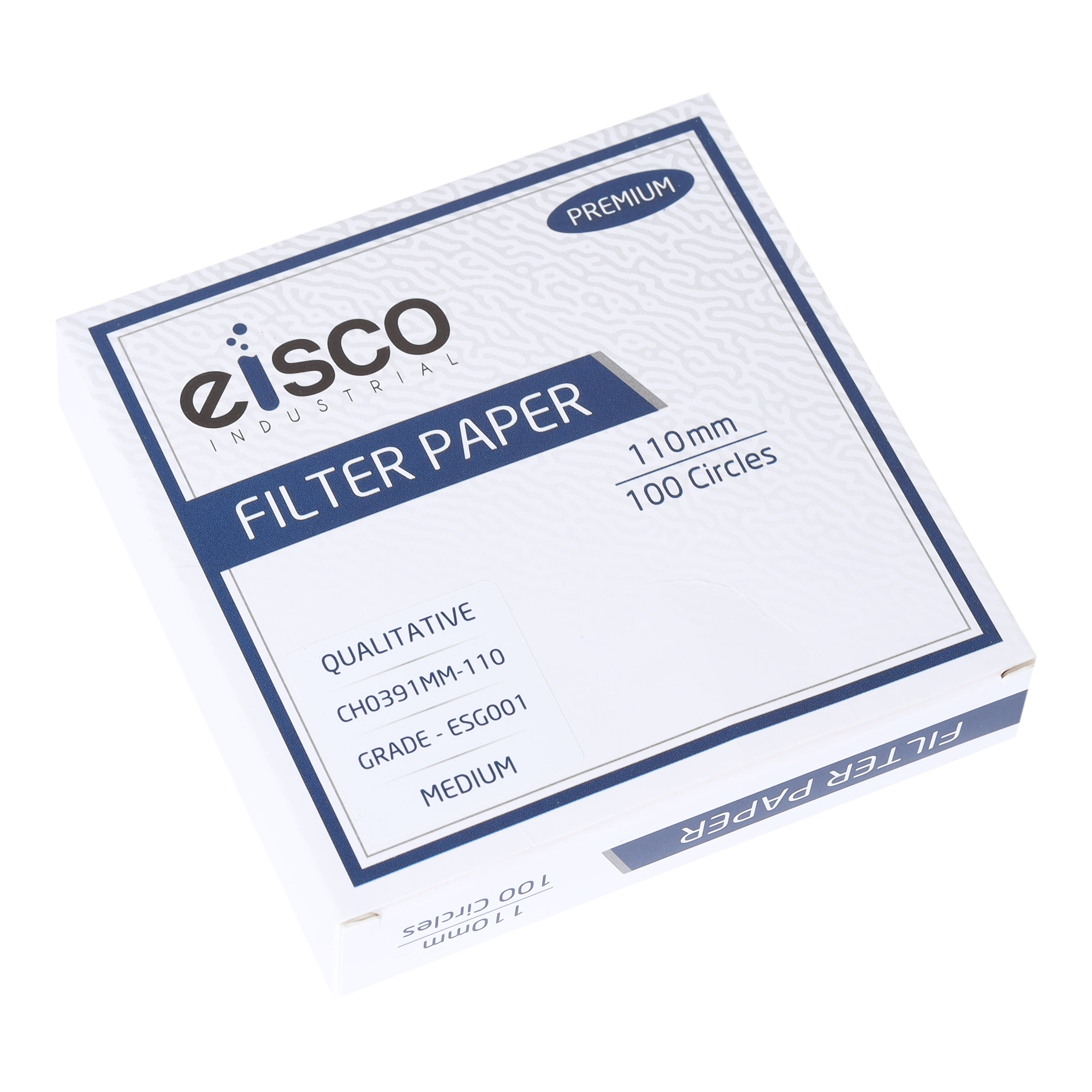Premium Qualitative Filter Paper, 110mm, Grade ESG001, Pack of 100 ...