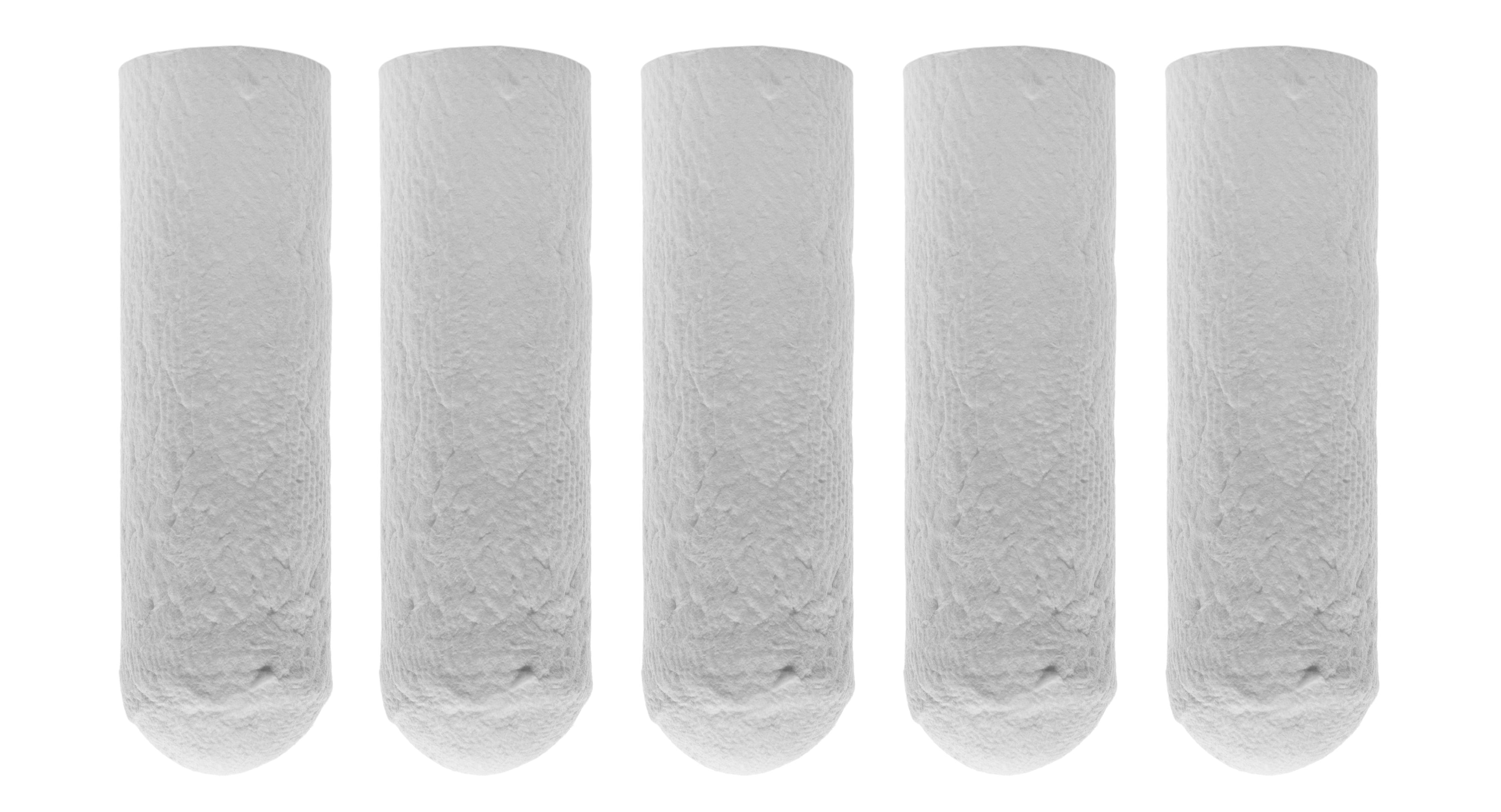 5PK Cellulose Extraction Thimbles, 30mm O.D. x 100mm L - Fits 100mL So ...