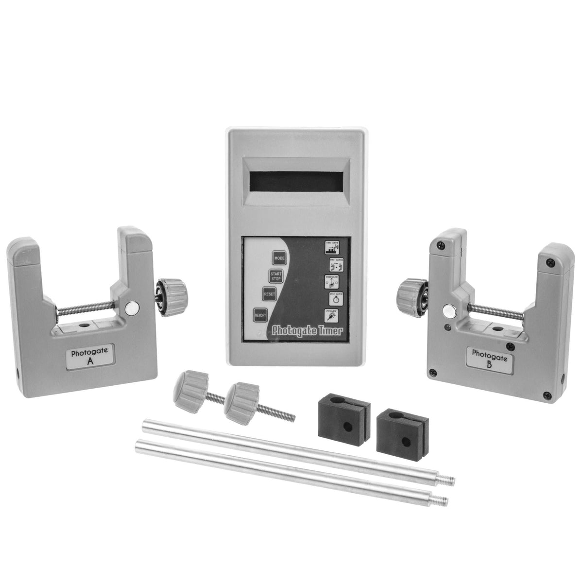 Eisco - Photogate Timer with Five Timing Modes - Includes Pair of Phot ...