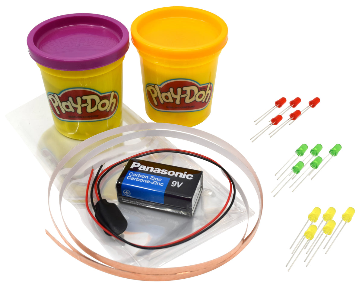 Modeling Dough Circuit Kit - STEM Learning - Science Fair Kits by Eisc ...