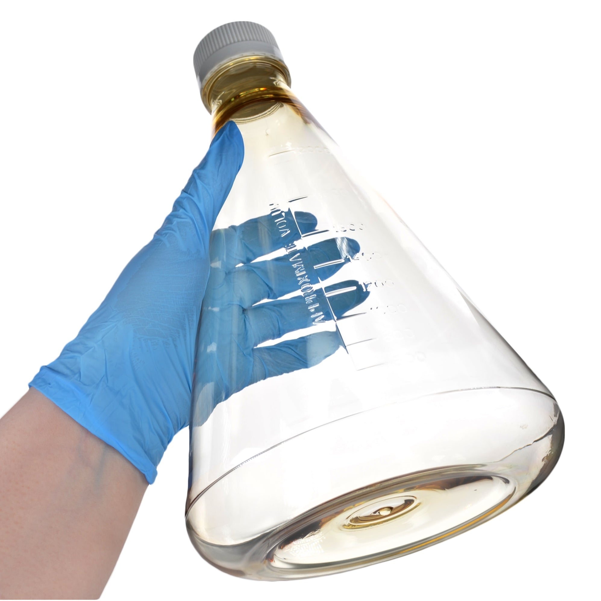 Eisco - Pack of 1, 2L Sterile Polycarbonate Erlenmeyer Flask, Non-Vent ...