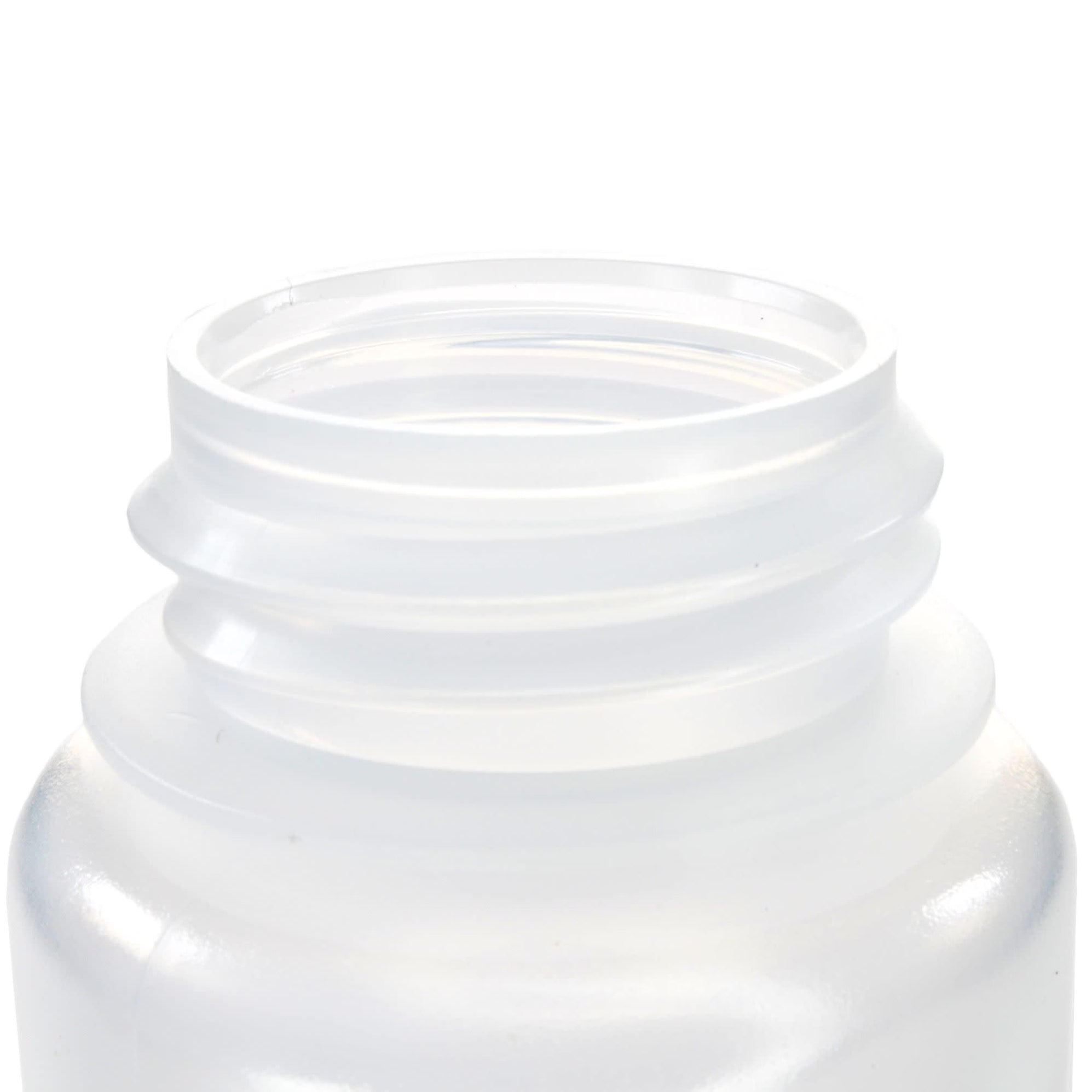 Eisco - 125mL Wide Mouth Polypropylene Translucent Reagent Bottles wit ...