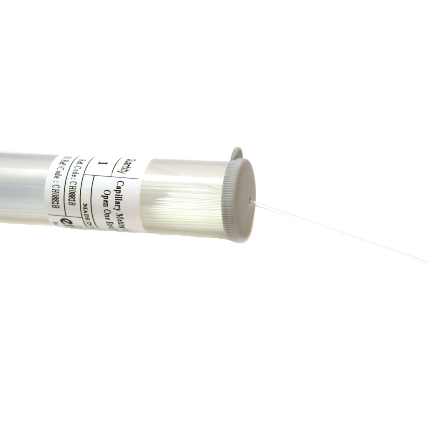 Eisco Labs - 100 Pack Borosilicate Glass Capillary Melting Tubes, 4" L