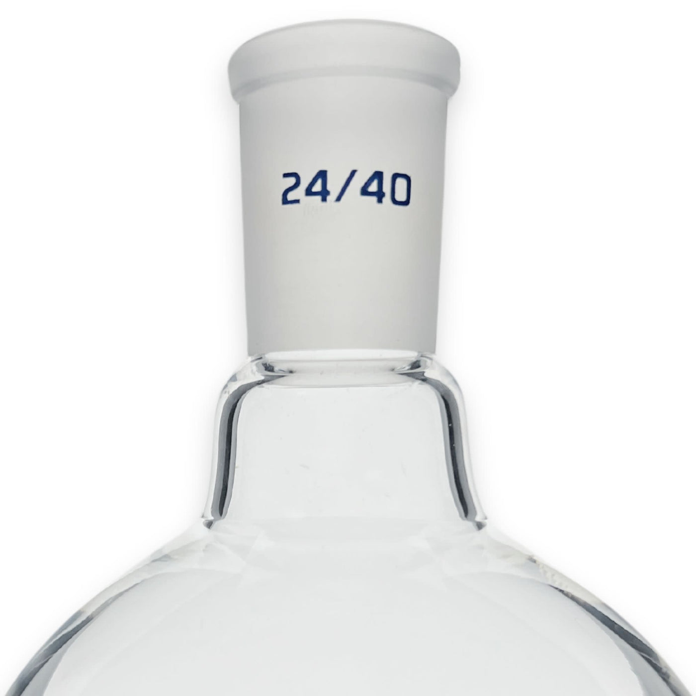 Eisco Labs - 500 mL Flat Bottom Boiling Flask with 24/40 Ground Joint,