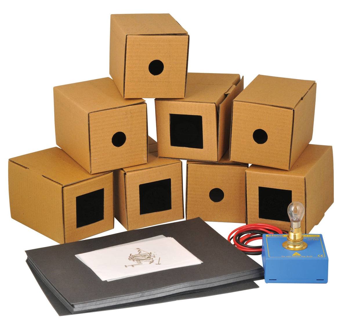 Pinhole Camera Demonstration Kit, 8 Boxes - Show the Principles of a P ...