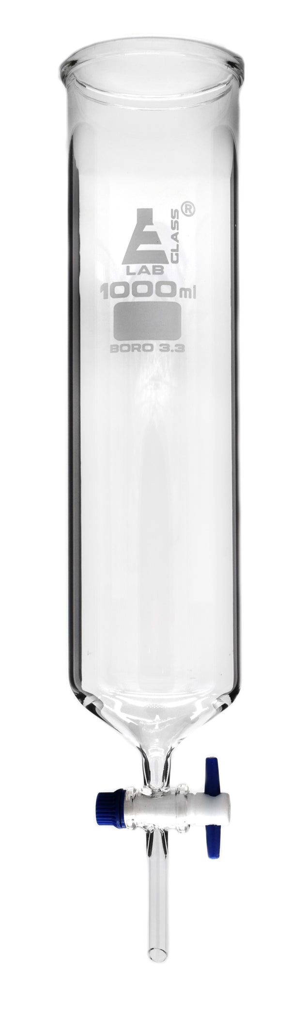 1000mL Dropping Funnel with Laboratory Support Stand - Includes Glass ...