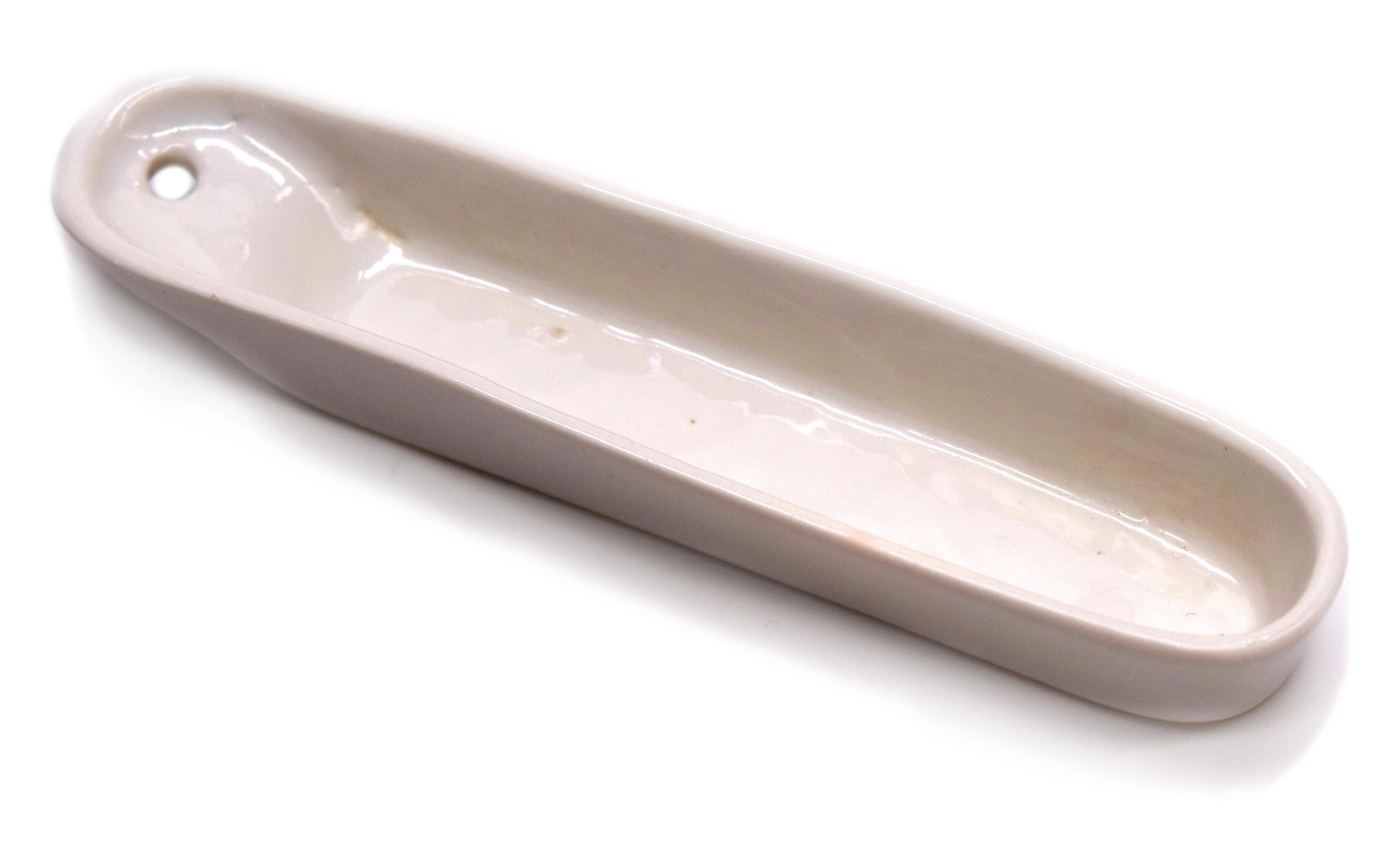 Porcelain Combustion Boat with Handle, Pack of 10, 4" x 1" Exterior, 3 ...