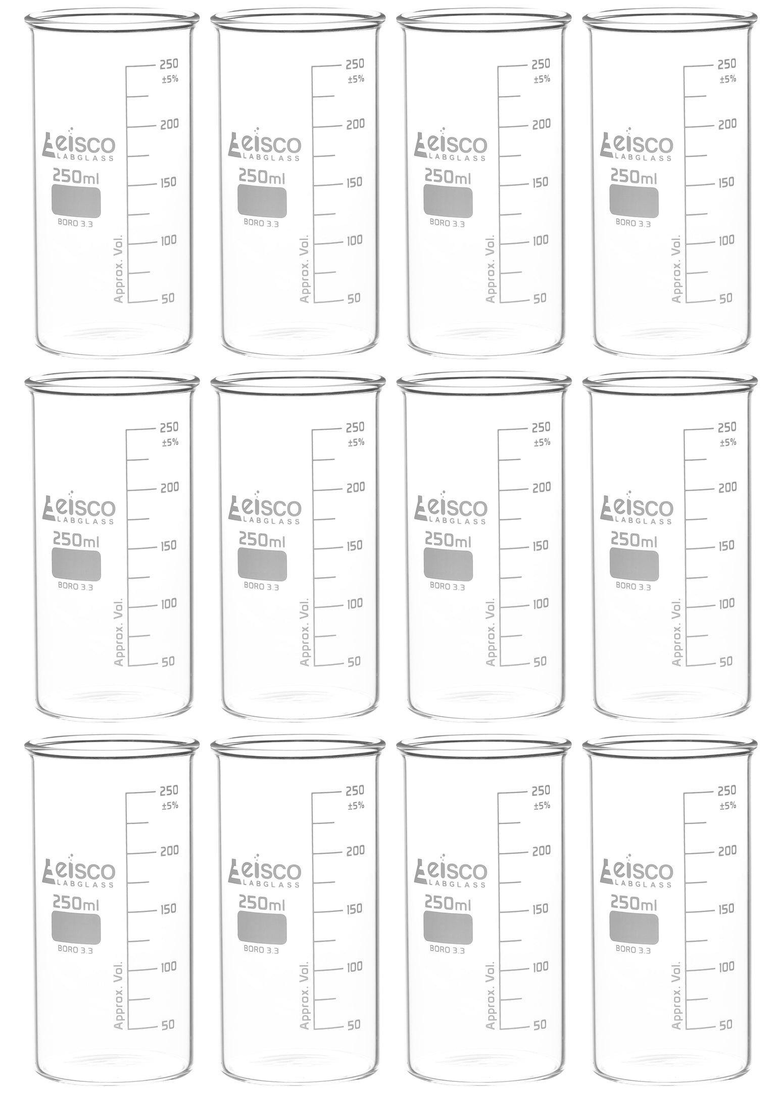 Glass Beakers — Eisco Labs