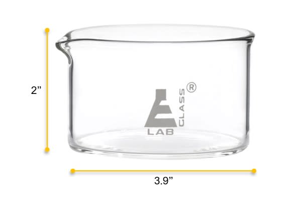 Glass Petri Dishes Pyrex 2500ml Crystallizing Dish - Laboratory ...