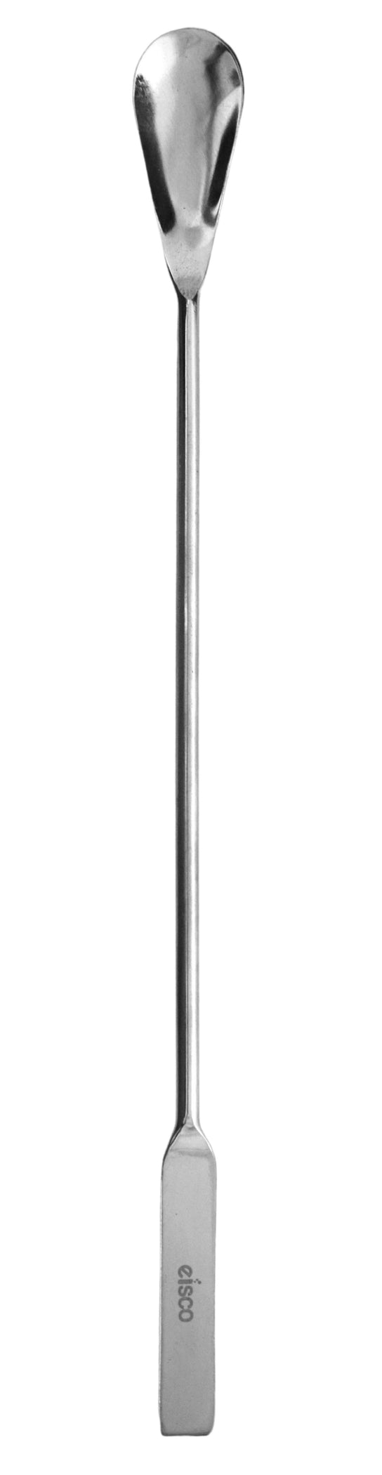6PK Lab Spatula Spoon, 9" - Stainless Steel - Flat End & Scoop End ...