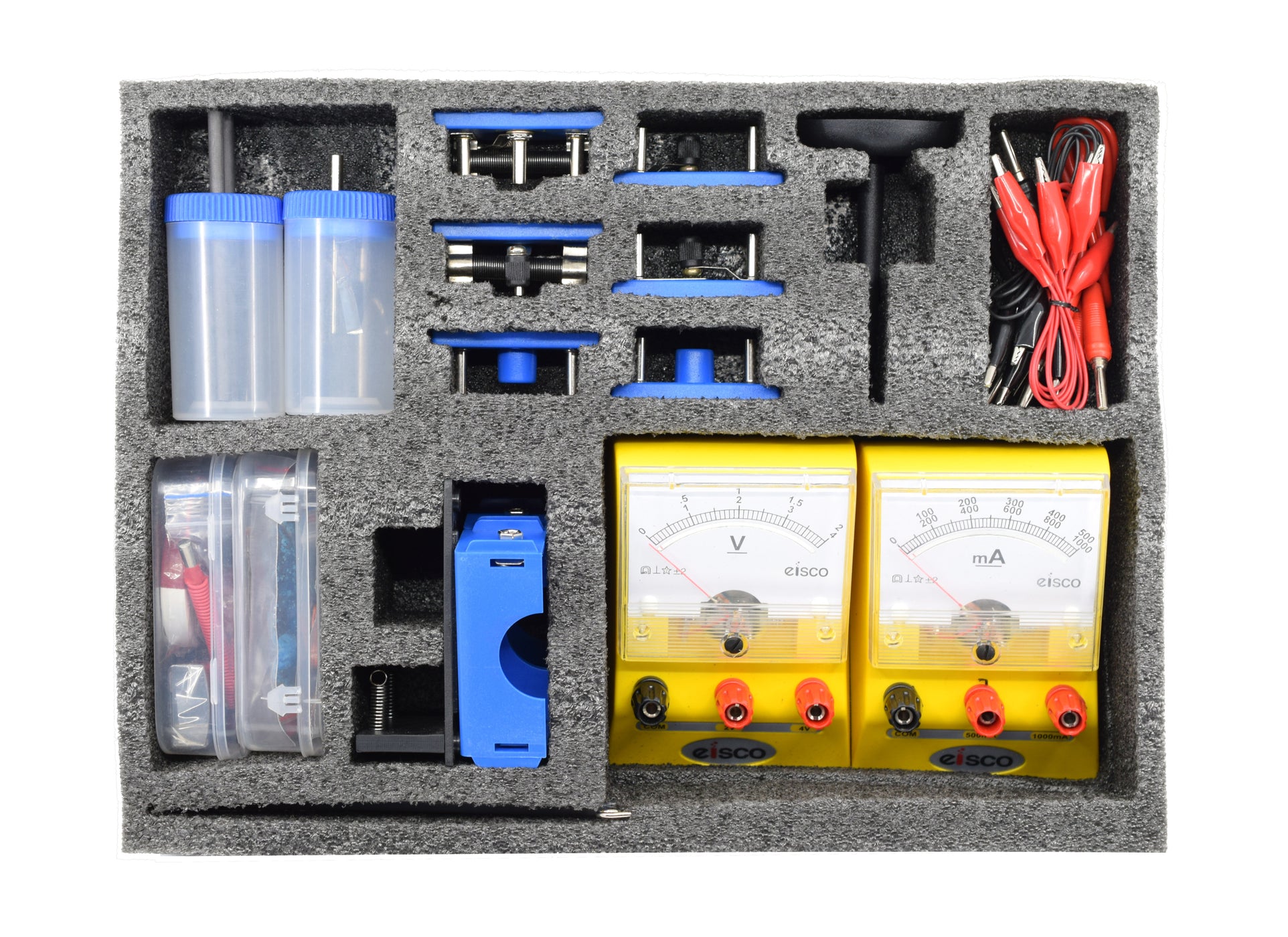 Electricity Starter Kit - Materials for Physics Experiments - Eisco La — Eisco Labs