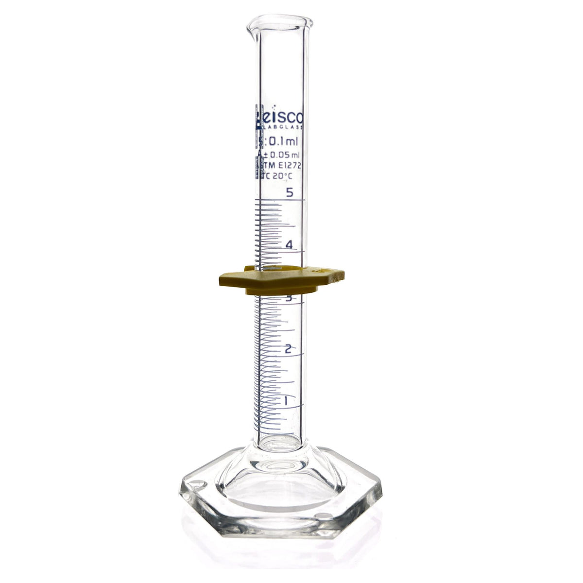 Eisco Labs - Graduated Cylinder, 5mL - ASTM, Class A - Tolerance ±0.05
