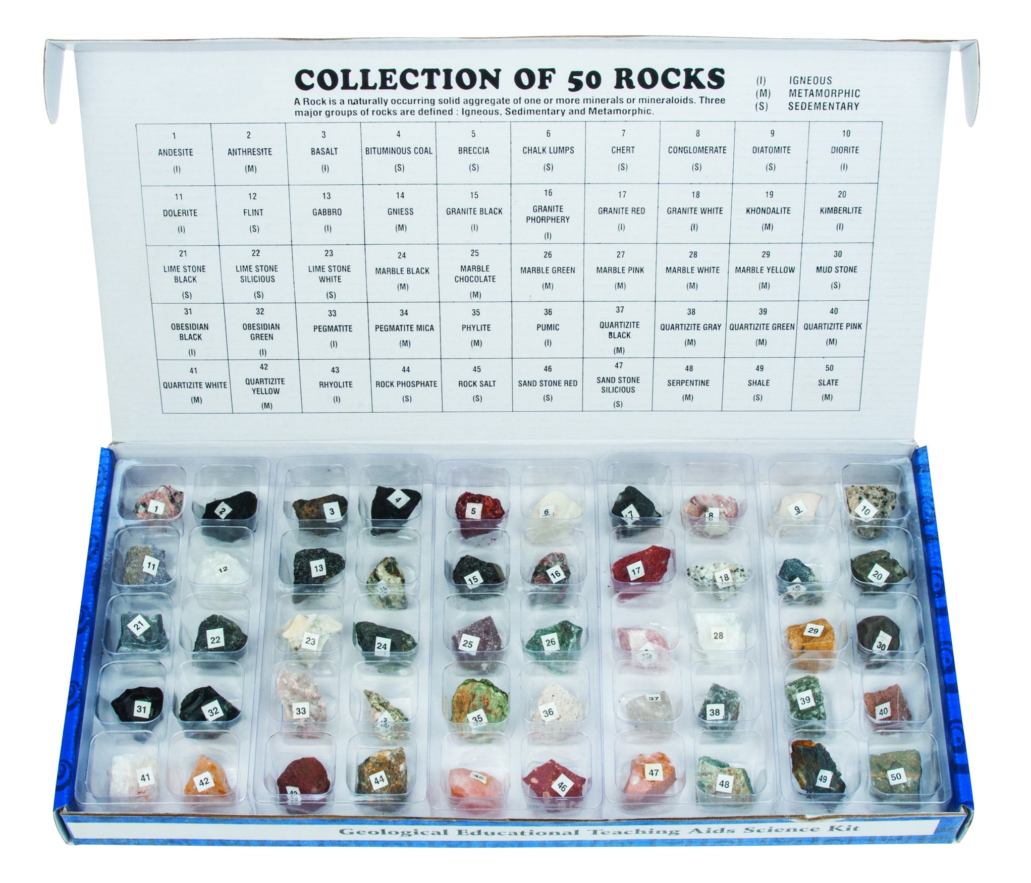 Set of 50 Rocks — Eisco Labs