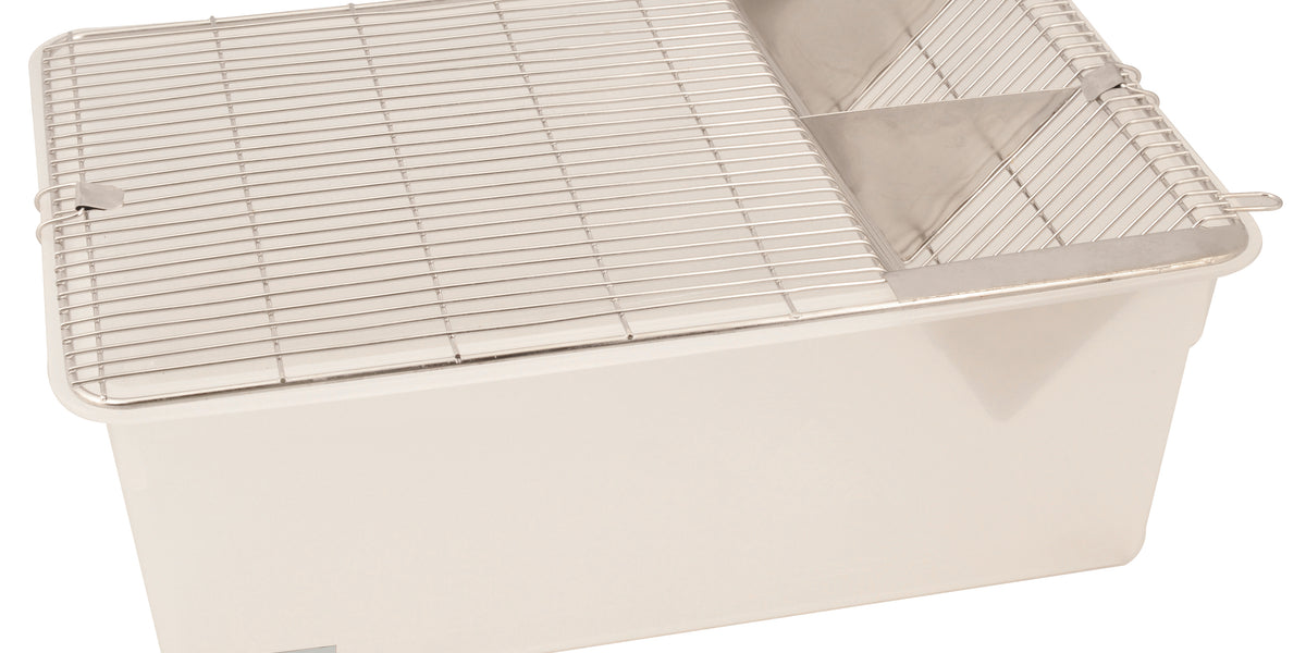 Animal Cage Polypropylene, Size 29x22x14 cm — Eisco Labs