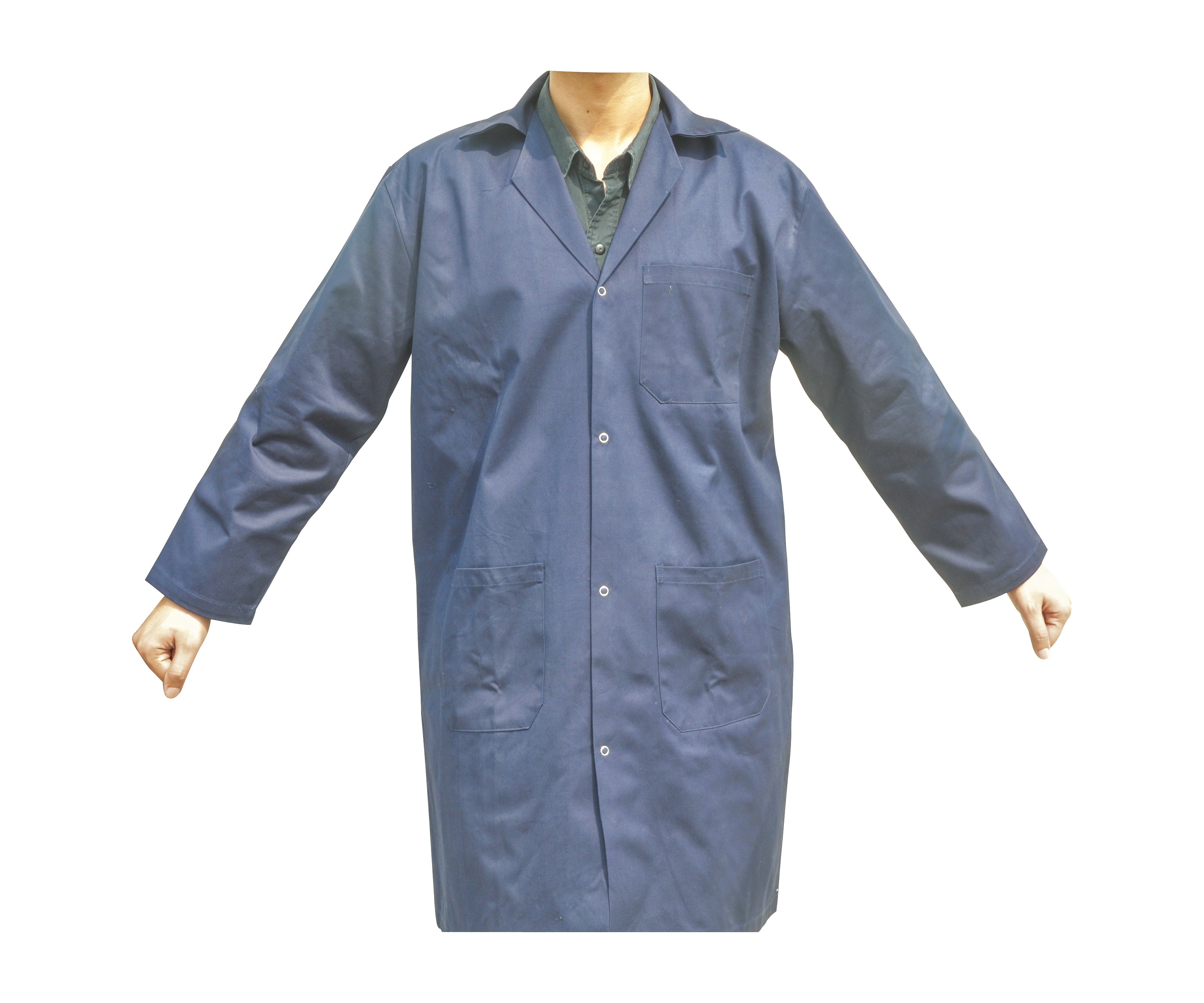 Lab Coats - Navy Blue, Extra Large — Eisco Labs