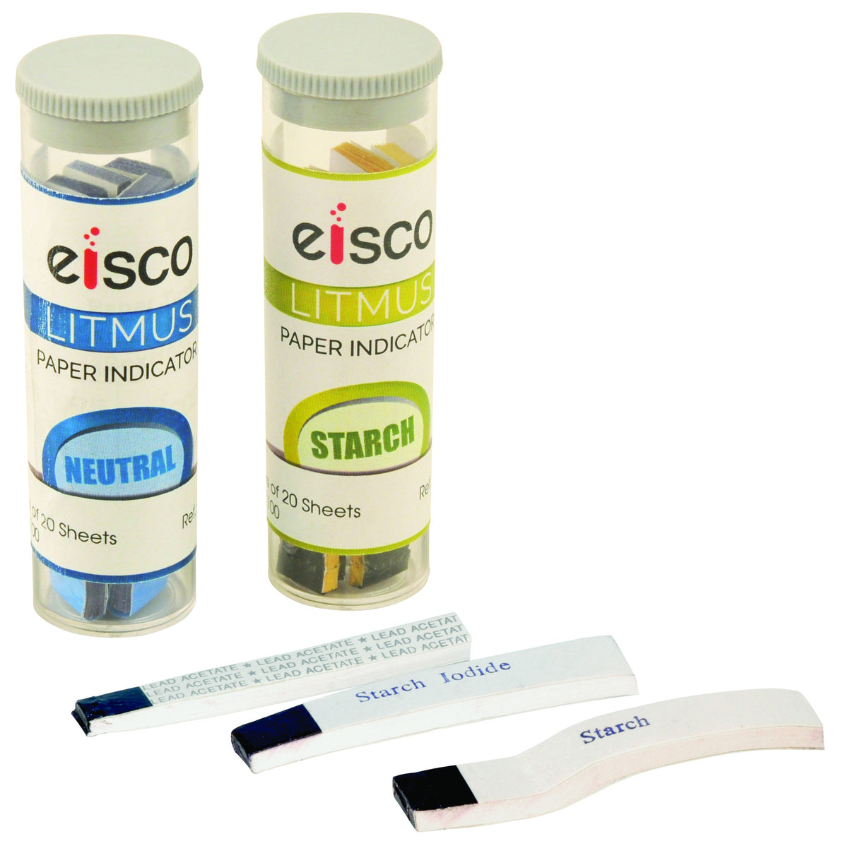Paper Indicator - Starch Iodide, box of 100 leaves — Eisco Labs