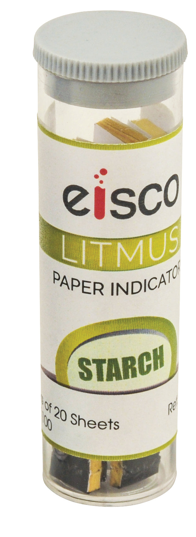 Paper Indicator - Starch, box of 100 leaves — Eisco Labs