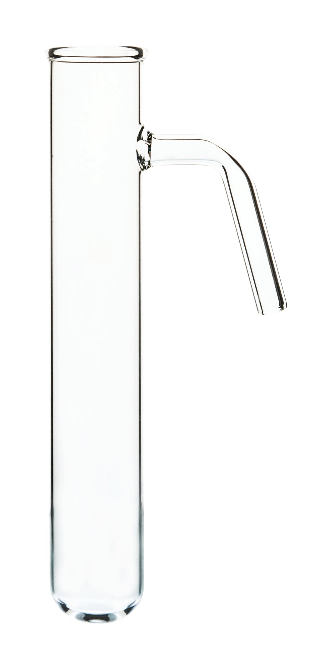 Test Tube with side arm, with horizontal side arm — Eisco Labs