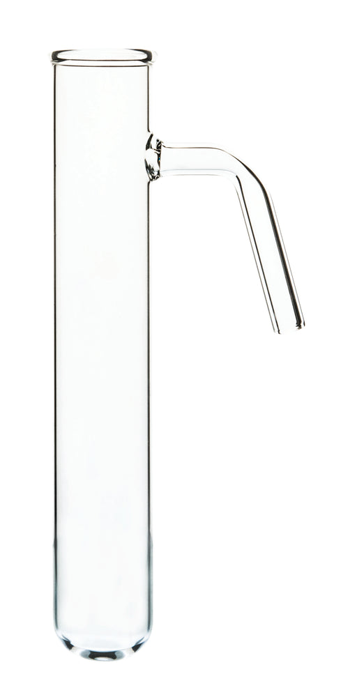 Test Tube with side arm, with horizontal side arm — Eisco Labs