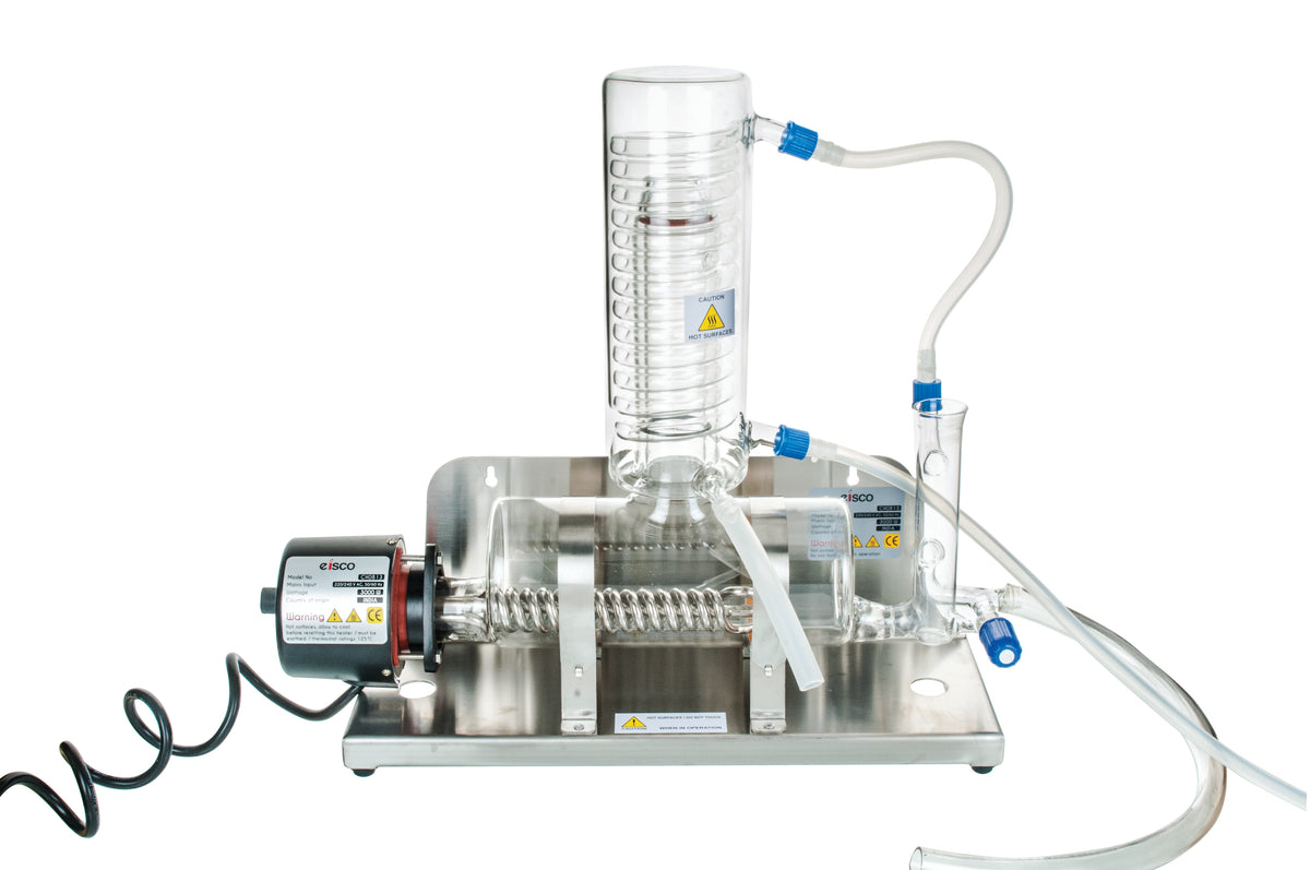 Water Still with Stainless Steel Stand — Eisco Labs