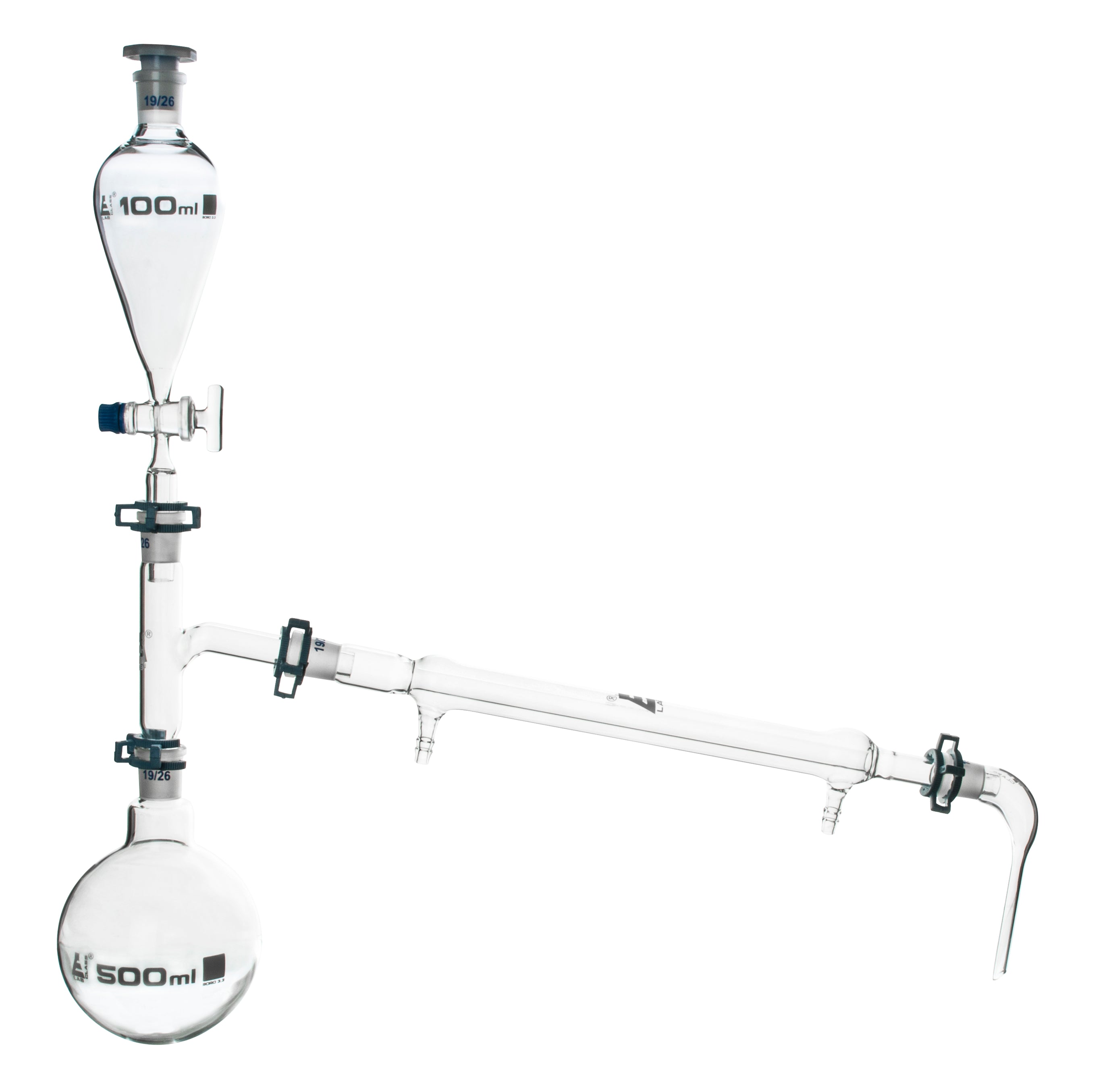 Distilling Apparatus Glassware - High Quality — Eisco Labs