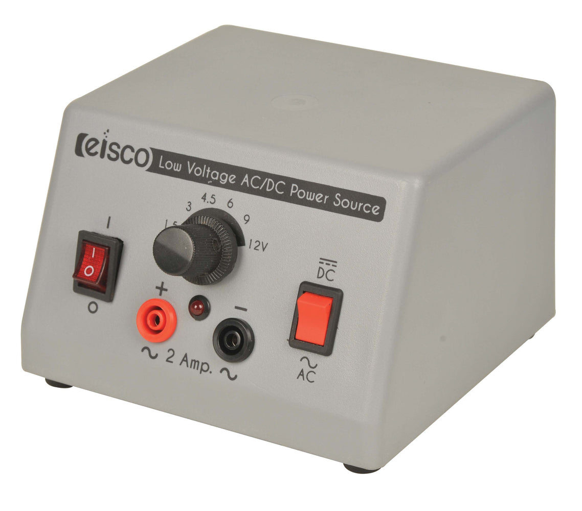 Low Voltage AC/DC Power Pack 0-12V, 2A — Eisco Labs