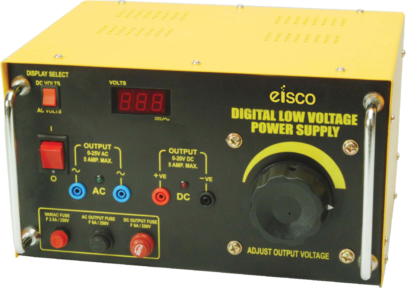 Power Supplies Low Voltage AC/DC Digital Model — Eisco Labs