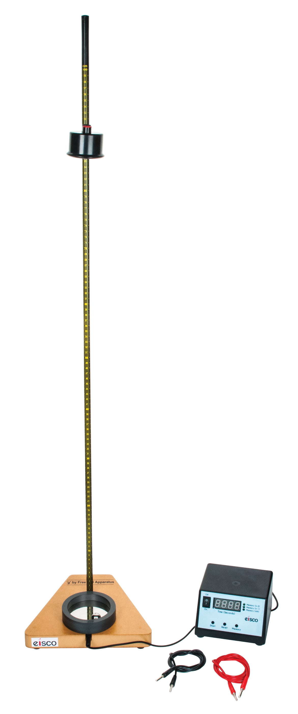 'G' BY FREE FALL APPARATUS ECONOMY WITH TIMER 220V — Eisco Labs