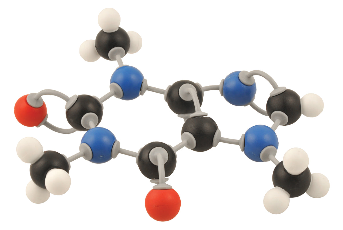 Caffeine Molecule 3d 3D Model Of Caffeine American Chemical Society