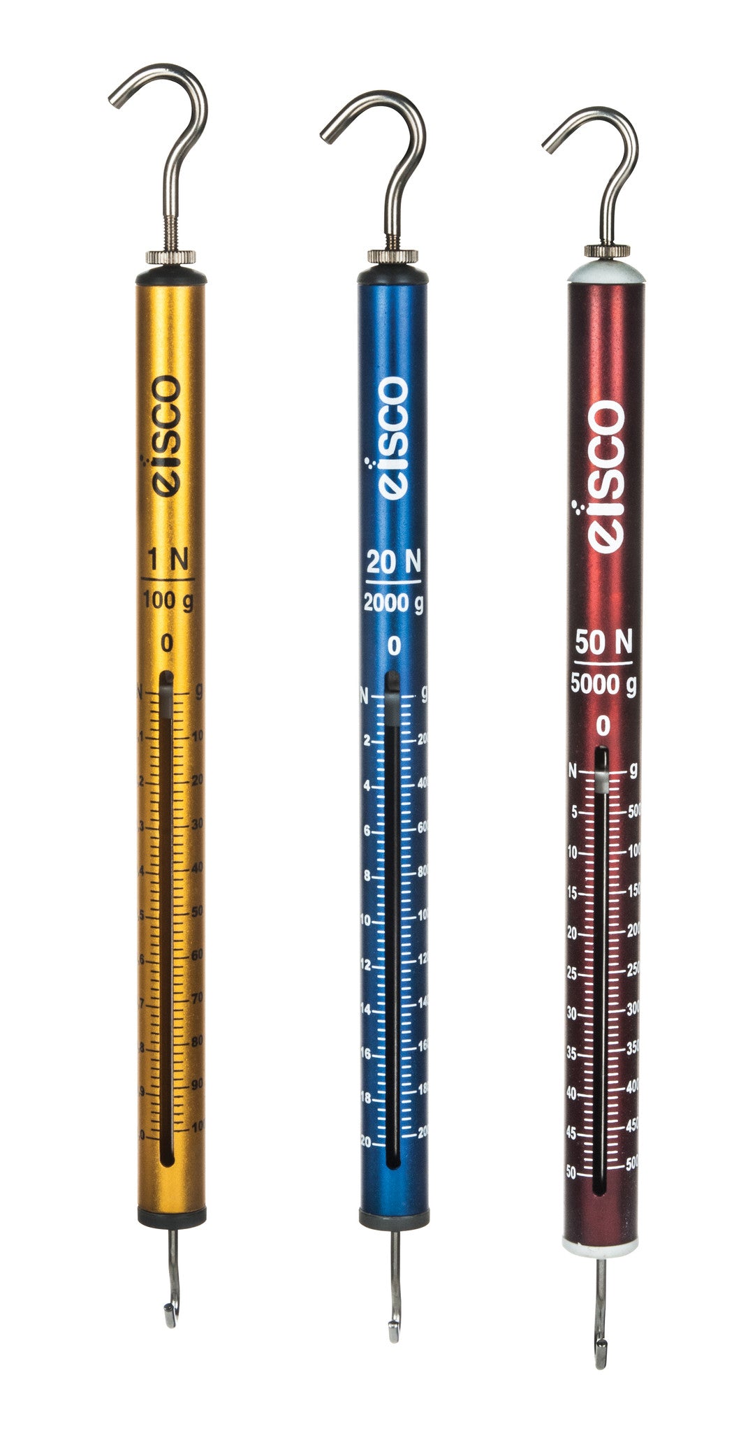 Dynamometer - Premium - Heavy Duty - Aluminium, 100N / 10kg — Eisco Labs