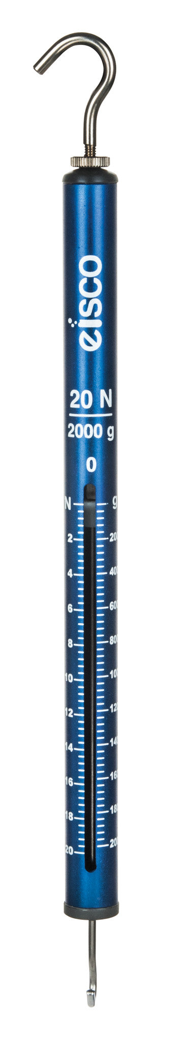 Dynamometer - Premium - Heavy Duty - Aluminium, 20N / 2kg — Eisco Labs