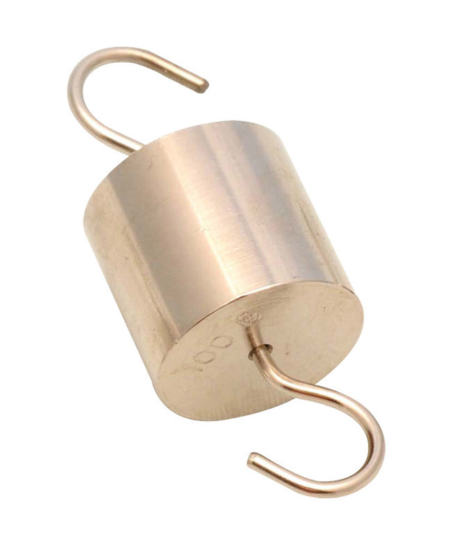Hooked Weight, 100g - Brass - Spare / Replacement - Eisco Labs